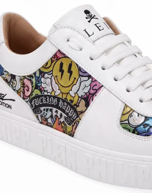 Philipp Plein Lo-top Sneakers Smile