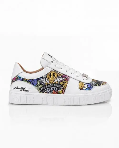 Philipp Plein Lo-top Sneakers Smile