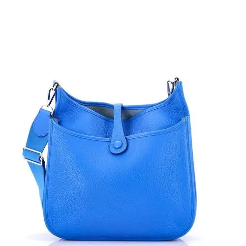 Hermès Evelyne Bag Gen Iii Clemence Pm - Blue