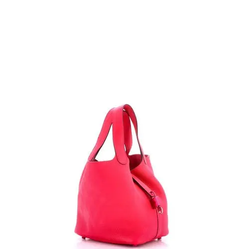 Hermès Monochrome Picotin Lock Bag Clemence Pm