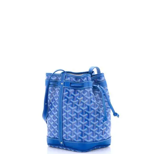 Goyard Petit Flot Bucket Bag Coated Canvas Pm