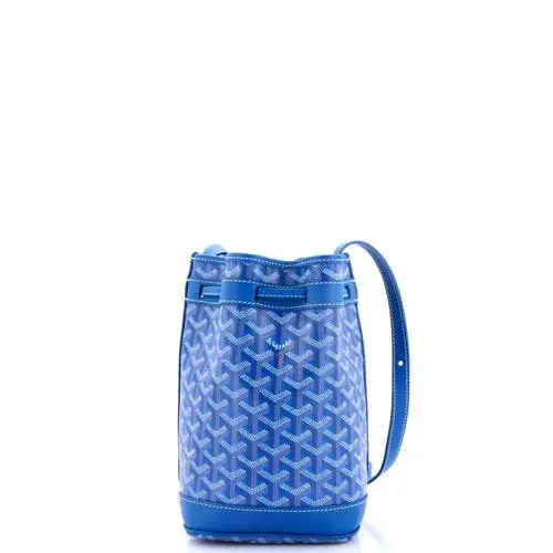 Goyard Petit Flot Bucket Bag Coated Canvas Pm