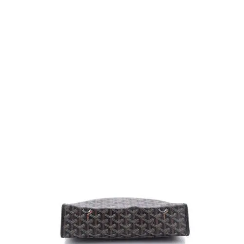Goyard Jouvence Toiletry Pouch Coated Canvas Gm - Black