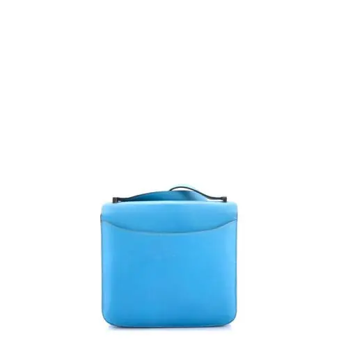 Hermès 2002 Shoulder Bag Evercolor 20 - Blue