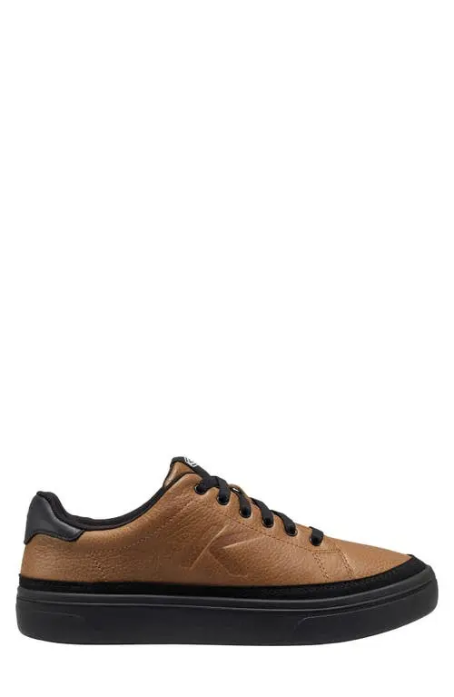 Keen Km1 Leather Court Sneaker - Bison/black