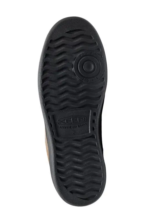 Keen Km1 Leather Court Sneaker - Bison/black