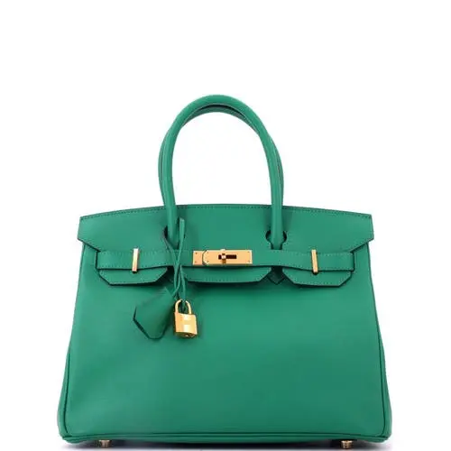 Hermès Birkin Handbag Epsom With Gold Hardware 30