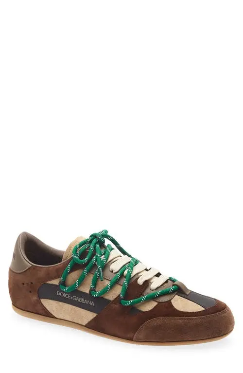 Dolce & Gabbana Ginnica Low Top Leather Sneaker