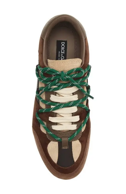 Dolce & Gabbana Ginnica Low Top Leather Sneaker