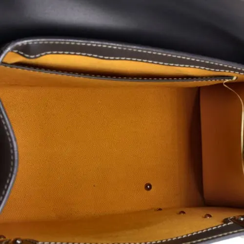 Goyard Saigon Top Handle Bag Coated Canvas With Leather Pm