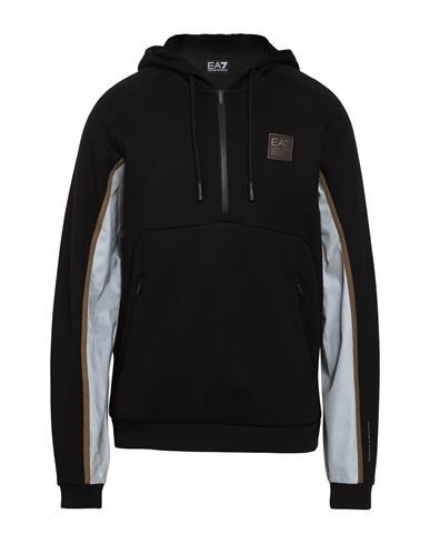 EA7 Sweatshirt Size Cotton, Polyester - Black