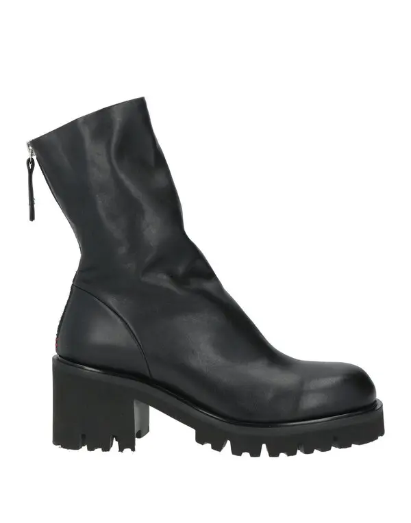 HALMANERA Leather Ankle Boots