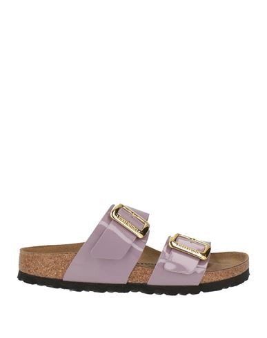 BIRKENSTOCK Sandals Mauve Size Synthetic Material - Purple