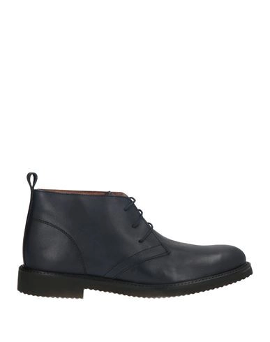 CALPIERRE Ankle Boots Size Leather - Navy