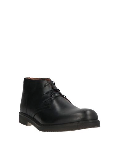 CALPIERRE Leather Ankle Boots - Midnight Blue