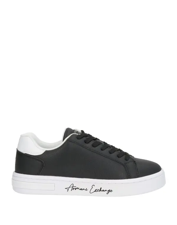 Armani Exchange Sneakers Size Polyester, Polyurethane - Black