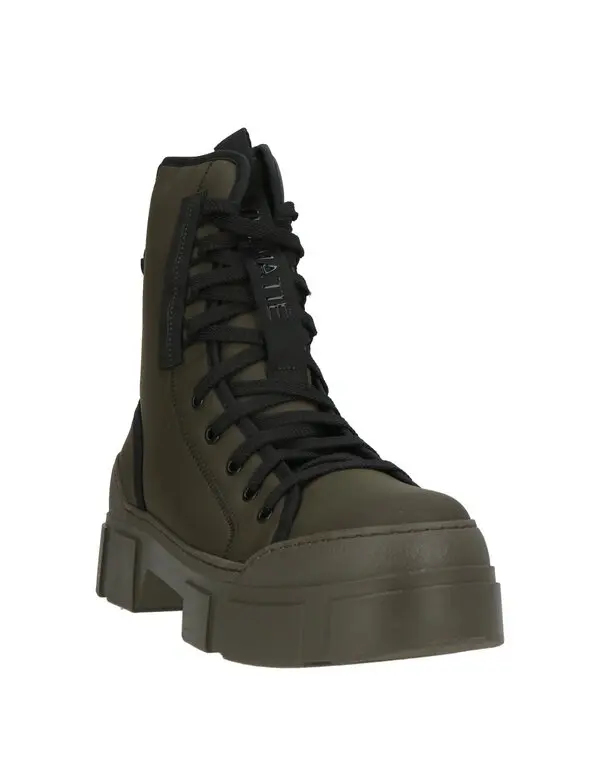 VIC MATIE Synthetic Fibers Ankle Boots - Green