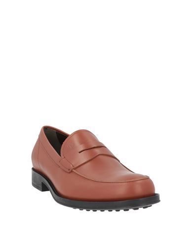 TOD'S Loafers Tan Size Leather