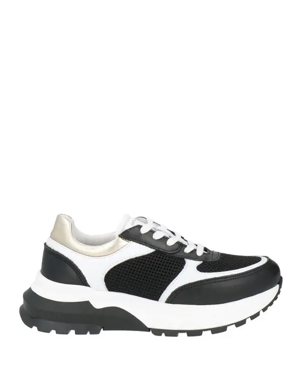BALDININI Leather And Textile Fiber Sneakers