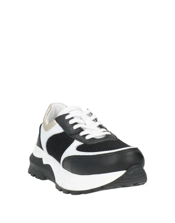 BALDININI Leather And Textile Fiber Sneakers