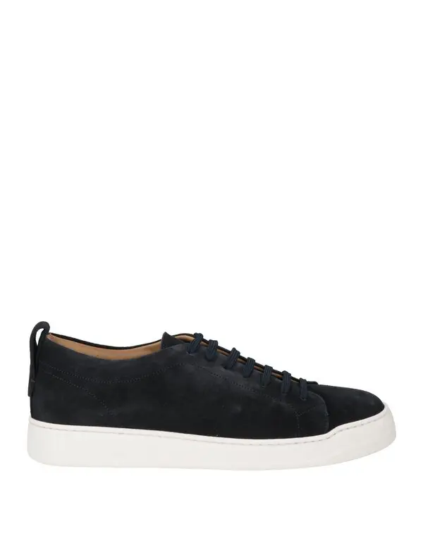 BALDININI Sneakers Military Size Leather - Blue