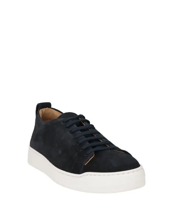 BALDININI Sneakers Military Size Leather - Blue