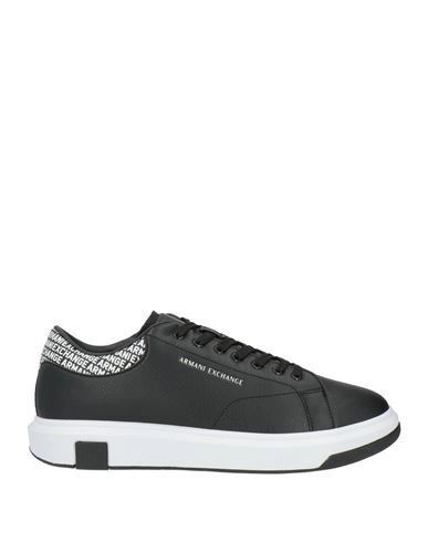 Armani Exchange Sneakers Size Synthetic Material - Black