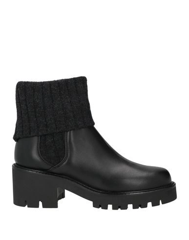 BALDININI Ankle Boots In Leather And Textile Fibers