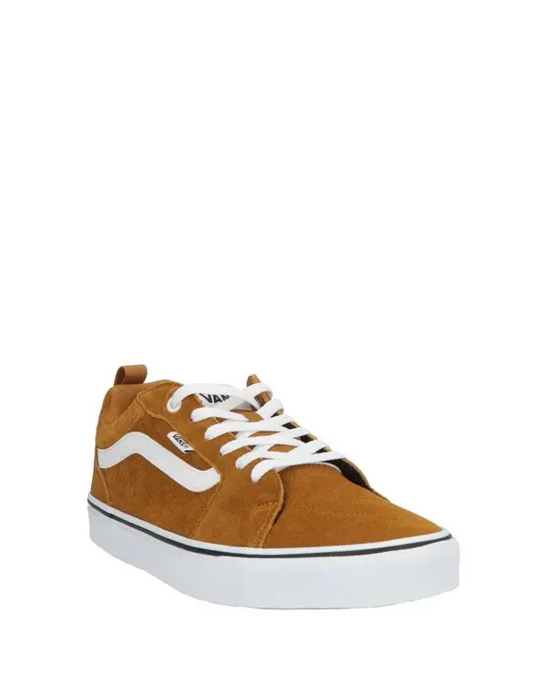 VANS Sneakers Mustard Size Leather