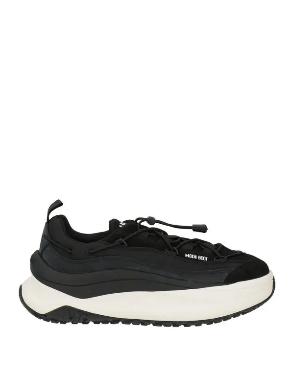 Moon Boot Low Top Sneakers With Elastic Strap