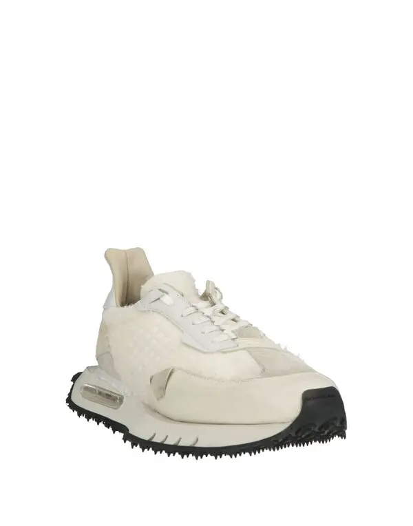 BEPOSITIVE Leather And Textile Fibers Sneakers