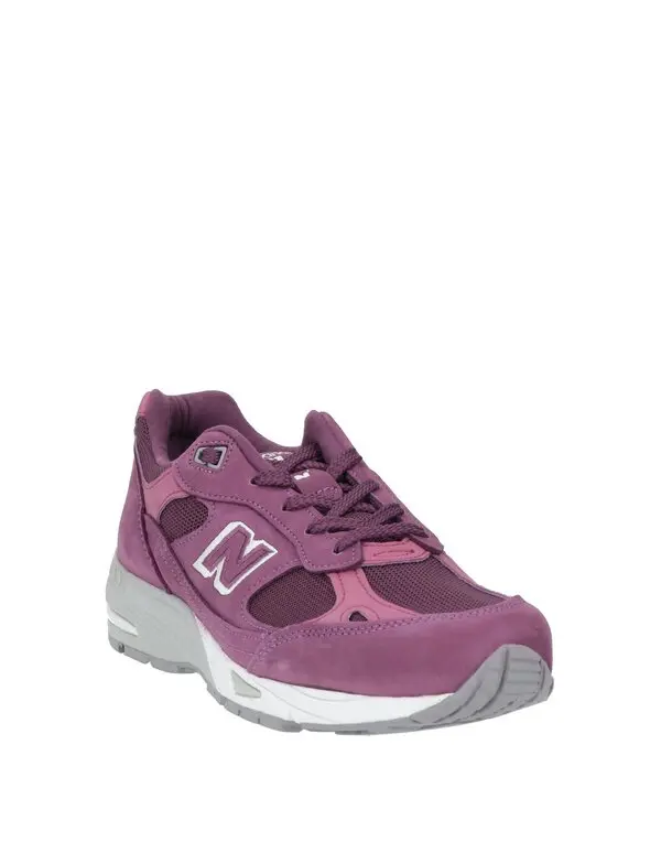 NEW BALANCE Leather And Textile Sneakers - Purple