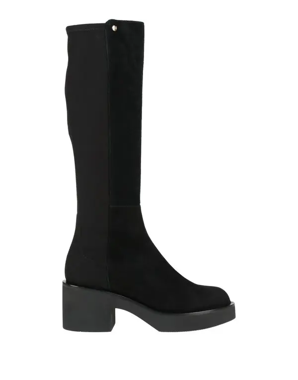 STUART WEITZMAN Boot Size Leather, Textile Fibers