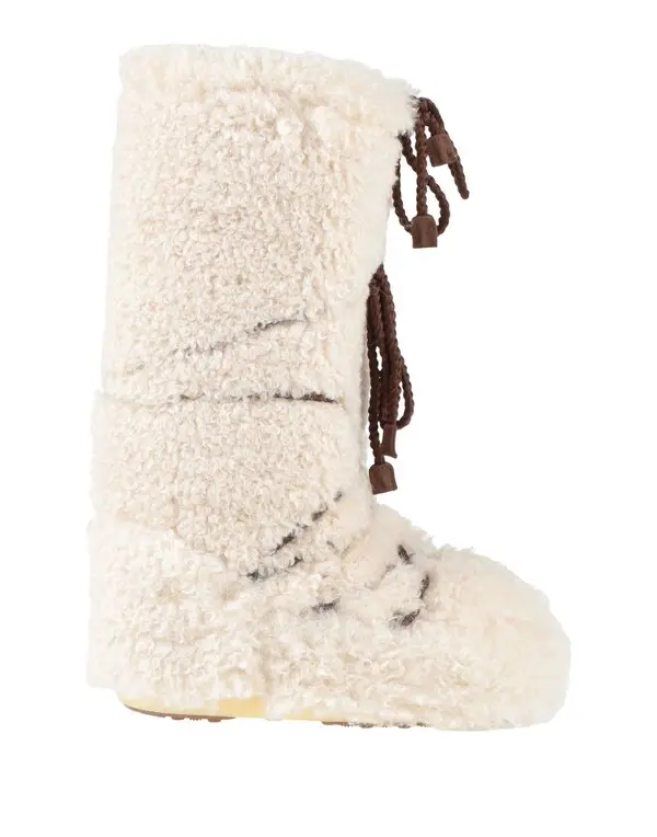Moon Boot Shearling Lace-up Boots