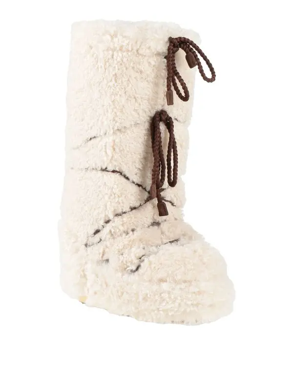 Moon Boot Shearling Lace-up Boots