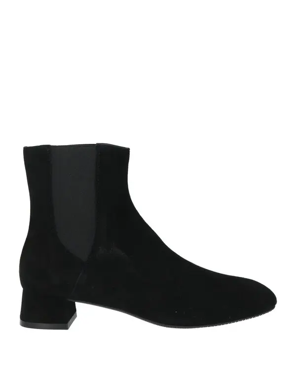 STUART WEITZMAN Suede Chelsea Boots With Block Heel