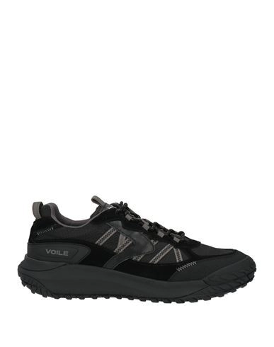 VOILE BLANCHE Leather And Textile Low-top Sneakers