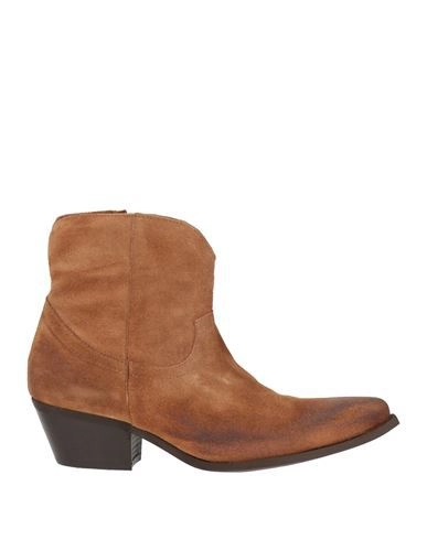 FABRIZIO CHINI Ankle Boots Size Leather - Brown
