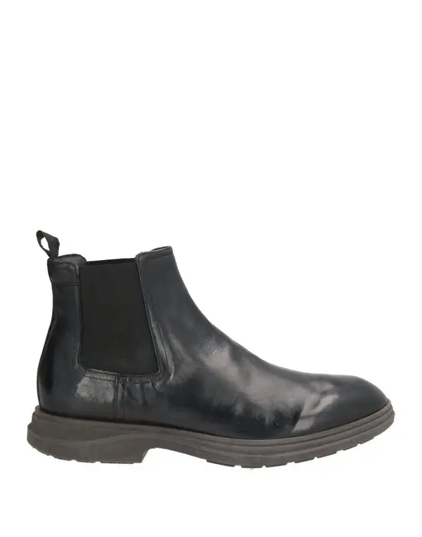 STURLINI Ankle Boots Dark Size Leather - Black