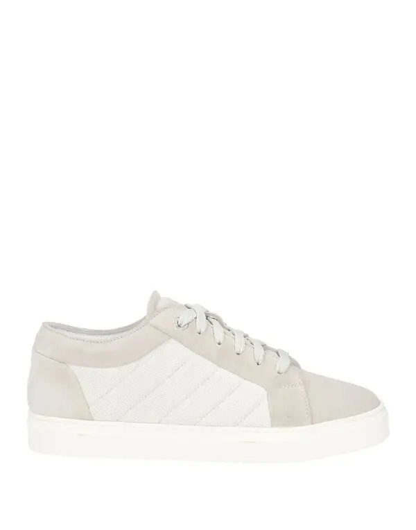 MOORER Suede And Textile Low-top Sneakers