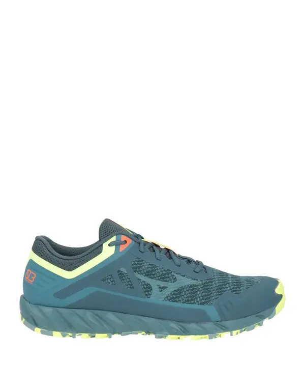 Mizuno Wave Ibuki Sneakers In Midnight Textile And Synthetic Material - Green