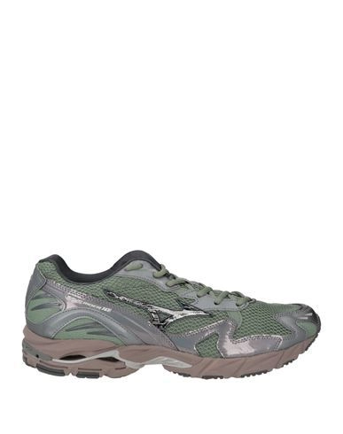 Mizuno Wave Rider Sneakers Size Textile Fibers, Synthetic Material - Green