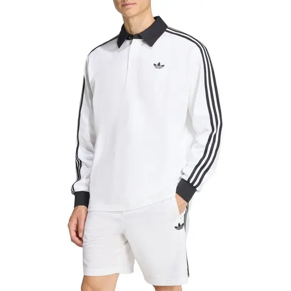 Adidas 3-stripes Long Sleeve Polo