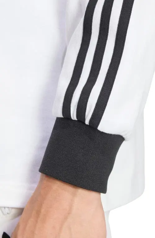 Adidas 3-stripes Long Sleeve Polo