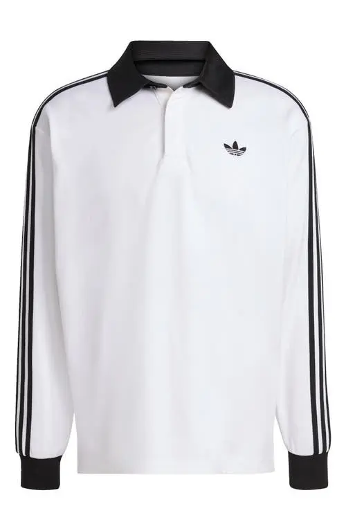 Adidas 3-stripes Long Sleeve Polo