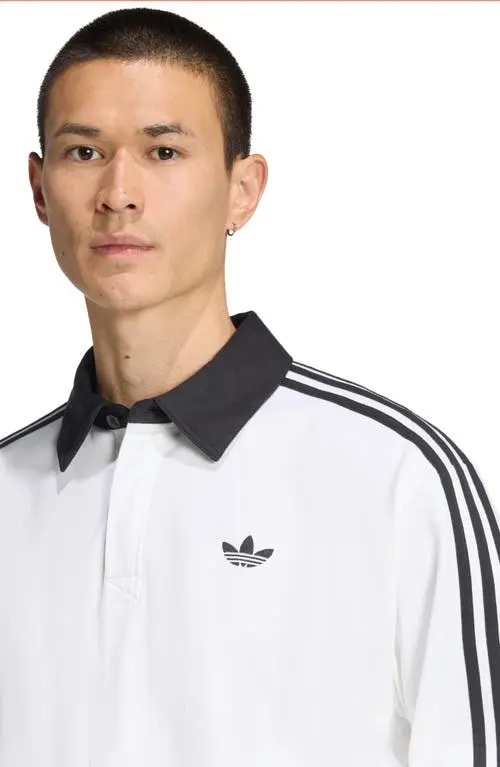 Adidas 3-stripes Long Sleeve Polo
