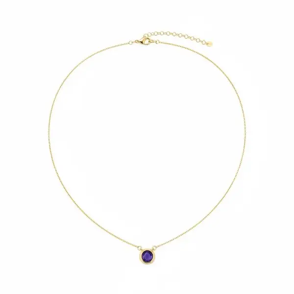 BY VIRGO Amethysta Necklace