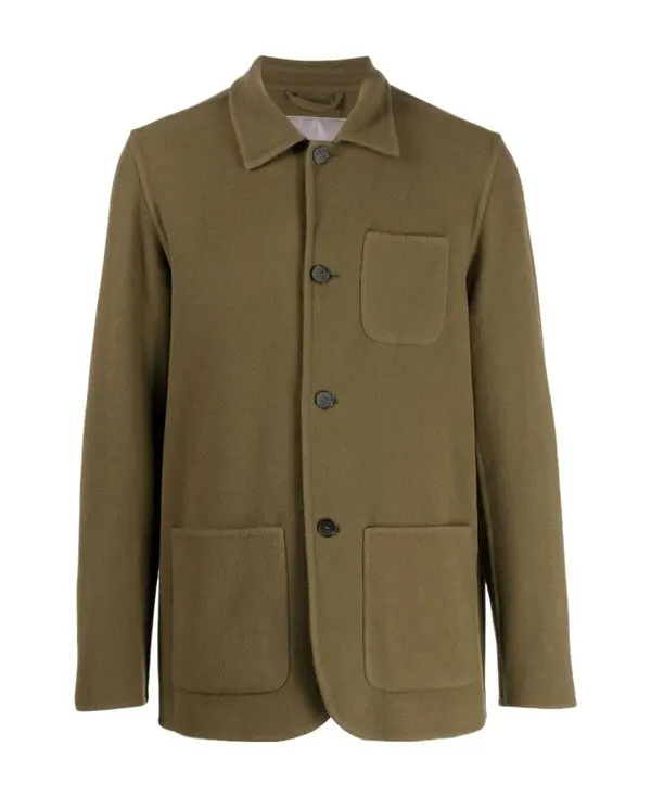 Herno Virgin Wool Blend Cardigan