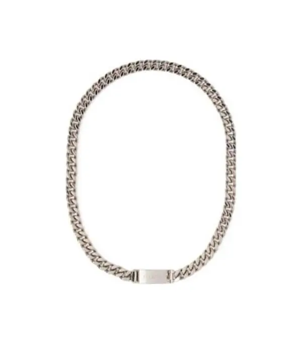Prada Chain Jewels Necklace - White
