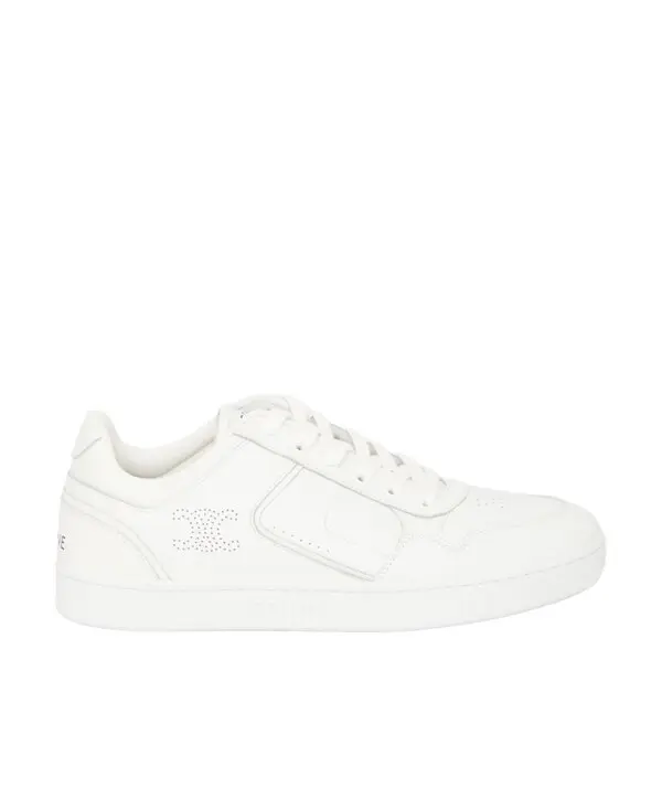 Celine Ct-10 Low Lace-up Sneakers In Calfskin